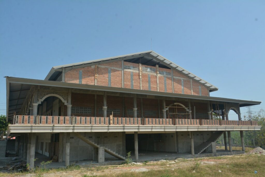Proyek Auditorium Gontor Putri 5 Terus Berkembang - Pondok Modern ...