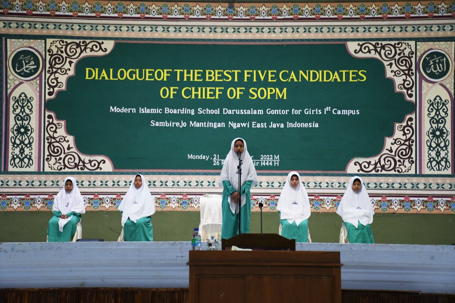 Kenalkan 5 Kandidat Ketua OPPM Periode 1444/1445 H Lewat Dialog Terbuka ...