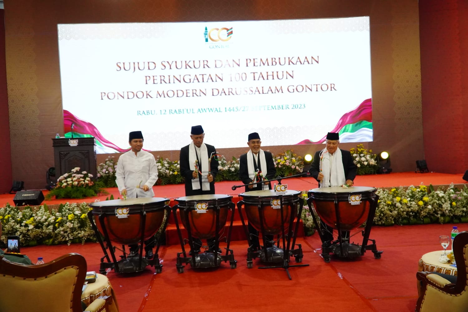 Kick off 100 Tahun Gontor, Resmikan Penulisan Mushaf Gontor