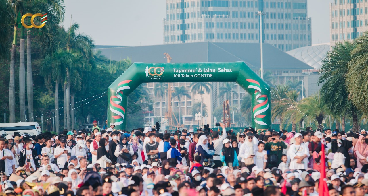 Jalan Sehat Gontor, Bawa Pesan Perdamaian Untuk Indonesia