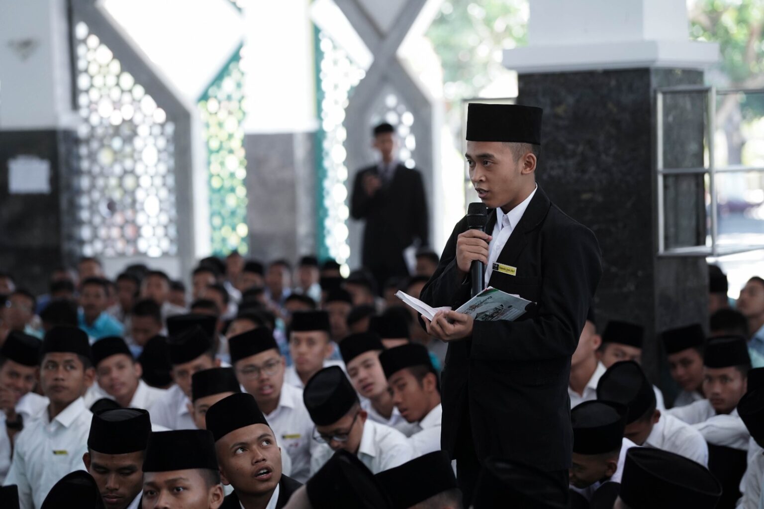 Prof. Dr. K.H. Din Syamsuddin, M.A. Berkunjung ke Gontor 3