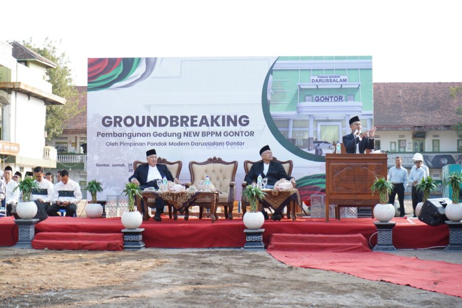 Groundbreaking Simbol Dimulainya Proyek Rekonstruksi BPPM