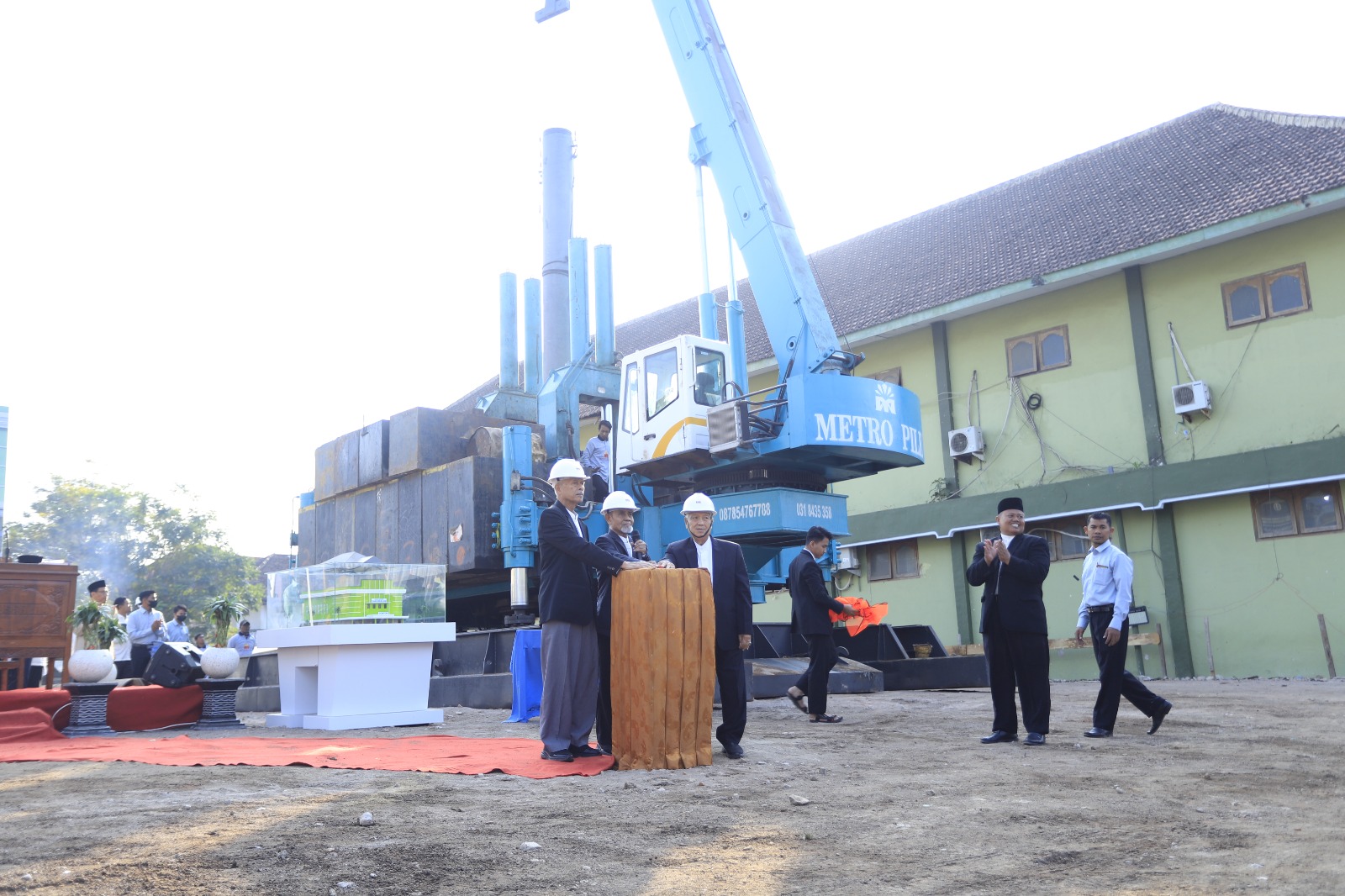 Groundbreaking Simbol Dimulainya Proyek Rekonstruksi BPPM