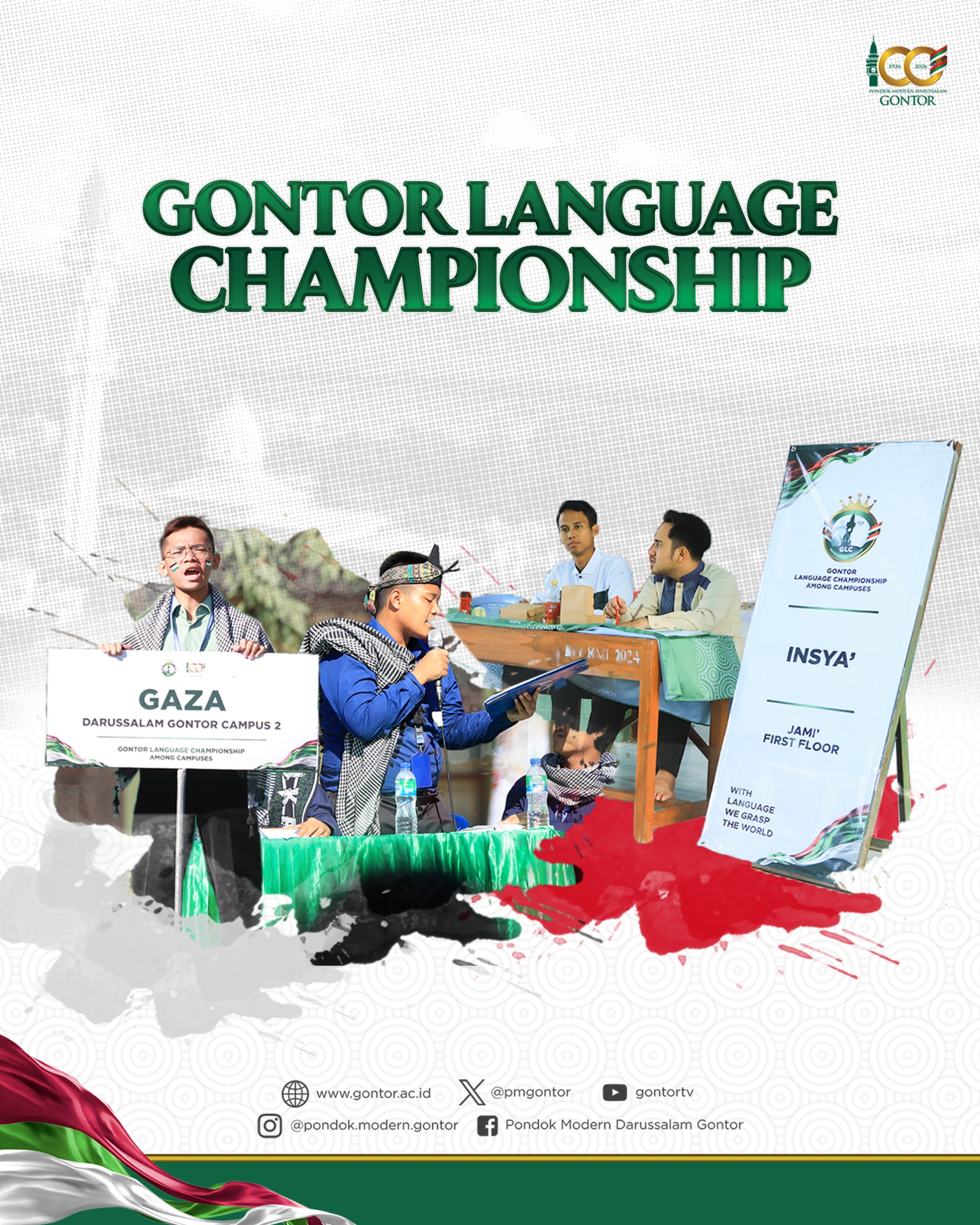 Informasi Pendaftaran Gontor Language Championship Peringatan 100 Tahun ...