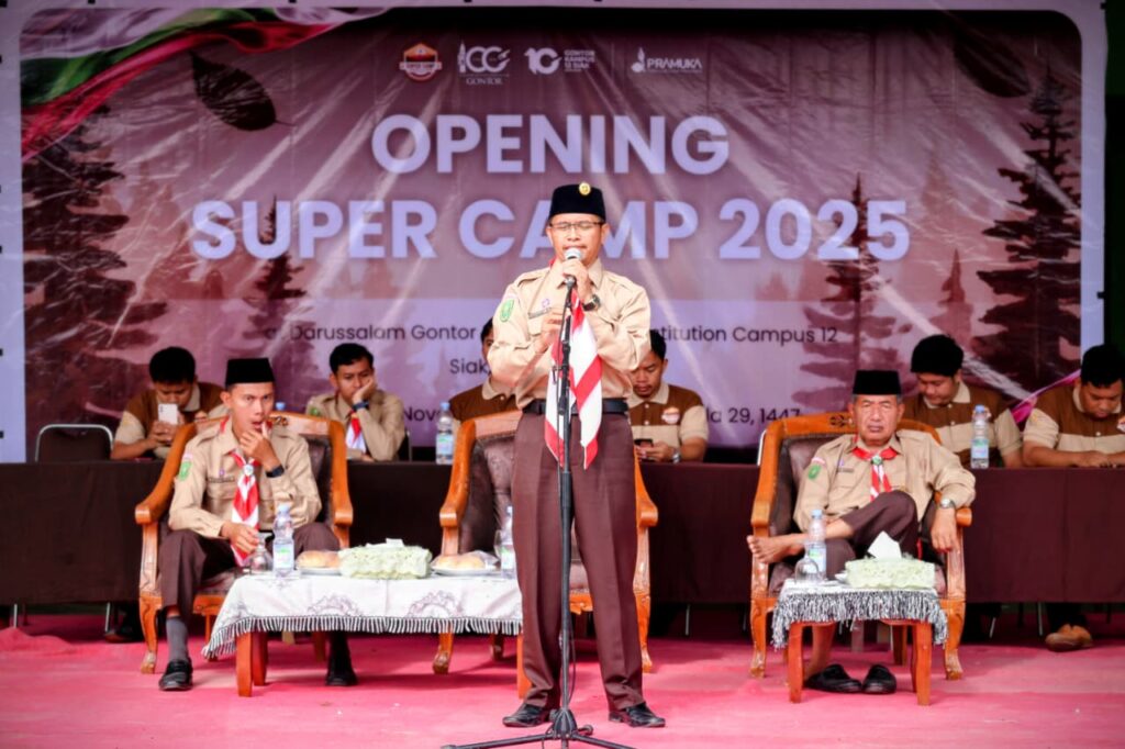Super Camp 2025 Resmi Dibuka, Lapangan Gontor 12 Dipenuhi Semangat ...